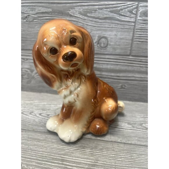 Vintage | Accents | Vintage Ceramic Cocker Spaniel Puppy Dog Planter 75 ...
